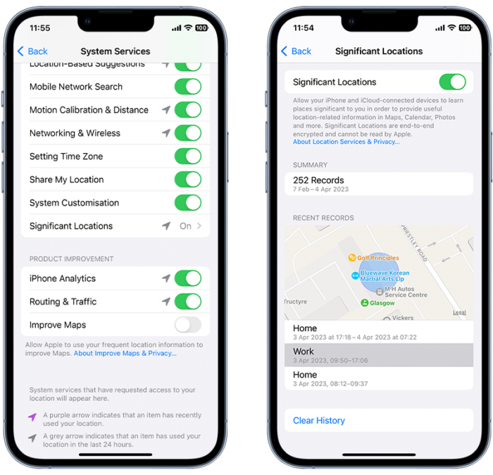 Is Your iPhone Tracking You? | Certo Software