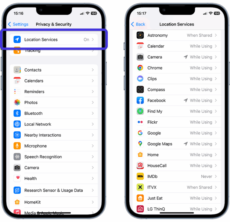 Why Is Your iPhone's Location Icon Always On? | Certo Software