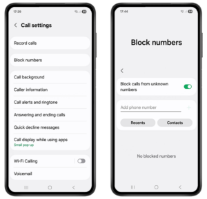 How to Block Restricted Numbers | Certo Software