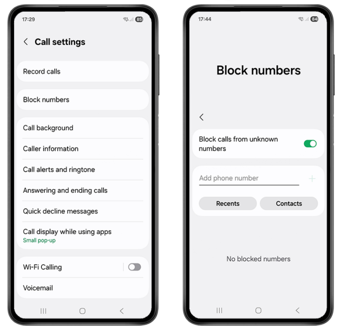 How to Block Restricted Numbers | Certo Software