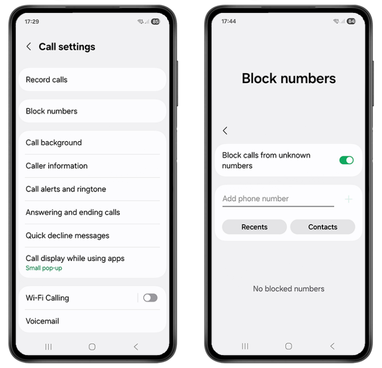 How to Block Restricted Numbers | Certo Software